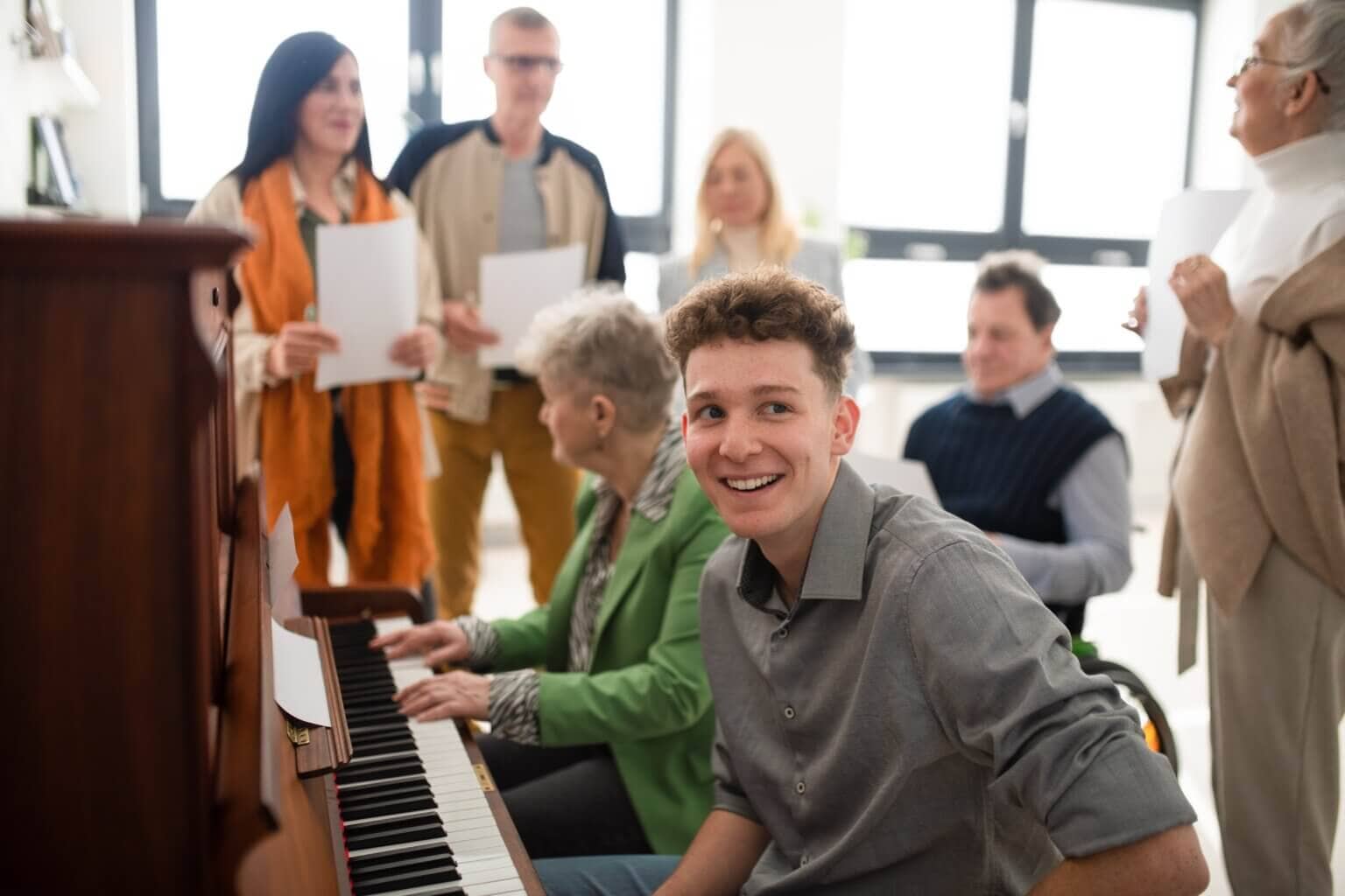 Im Chor singen - Sing a Song – Be Happy